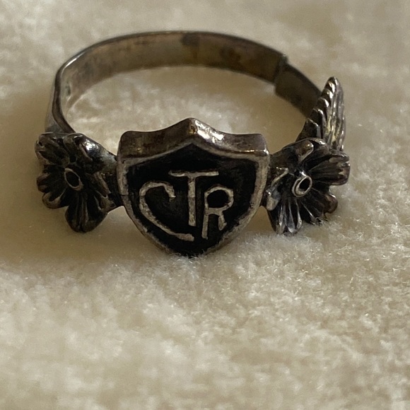 Jewelry | Vintage Sterling Silver Monogrammed Ring | Poshmark
